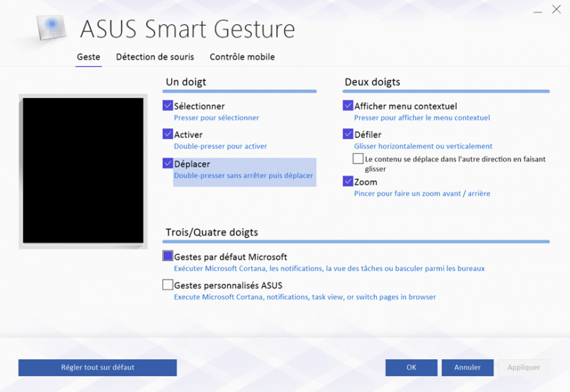 Asus Smart Gesture – Accessoires Asus